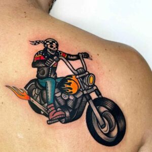 Motorcycle Tattoo Ideas: Embrace the Spirit of the Open Road