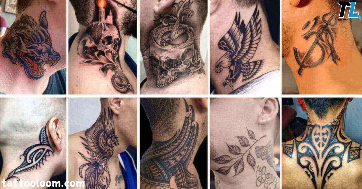 31+ Awesome Men Neck Tattoo Designs for Inspiration